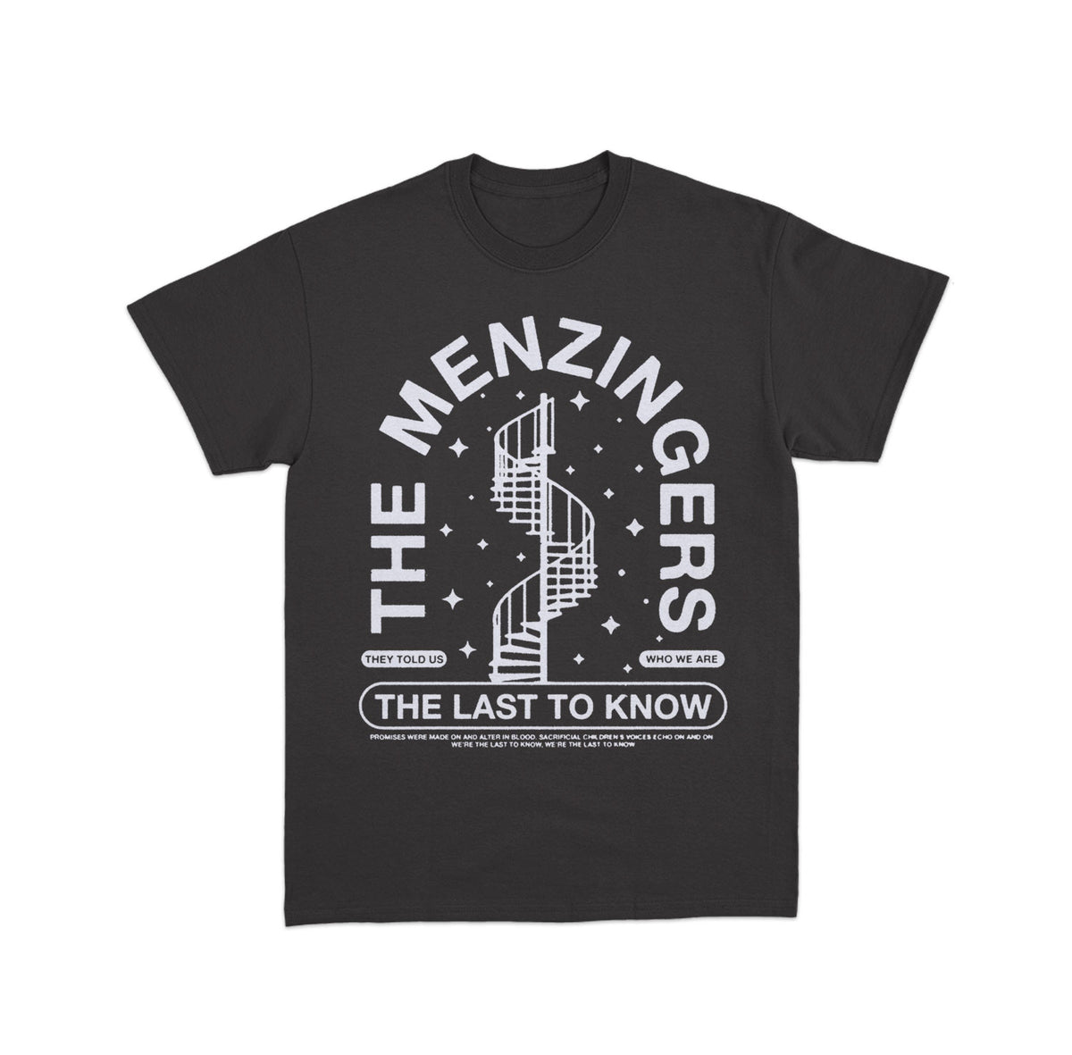 Last To Know Black T-Shirt – The Menzingers EU Store